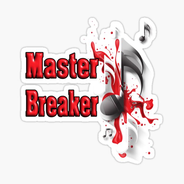 "Master Breaker - Beast Beatboxing Music" Sticker for Sale by ...