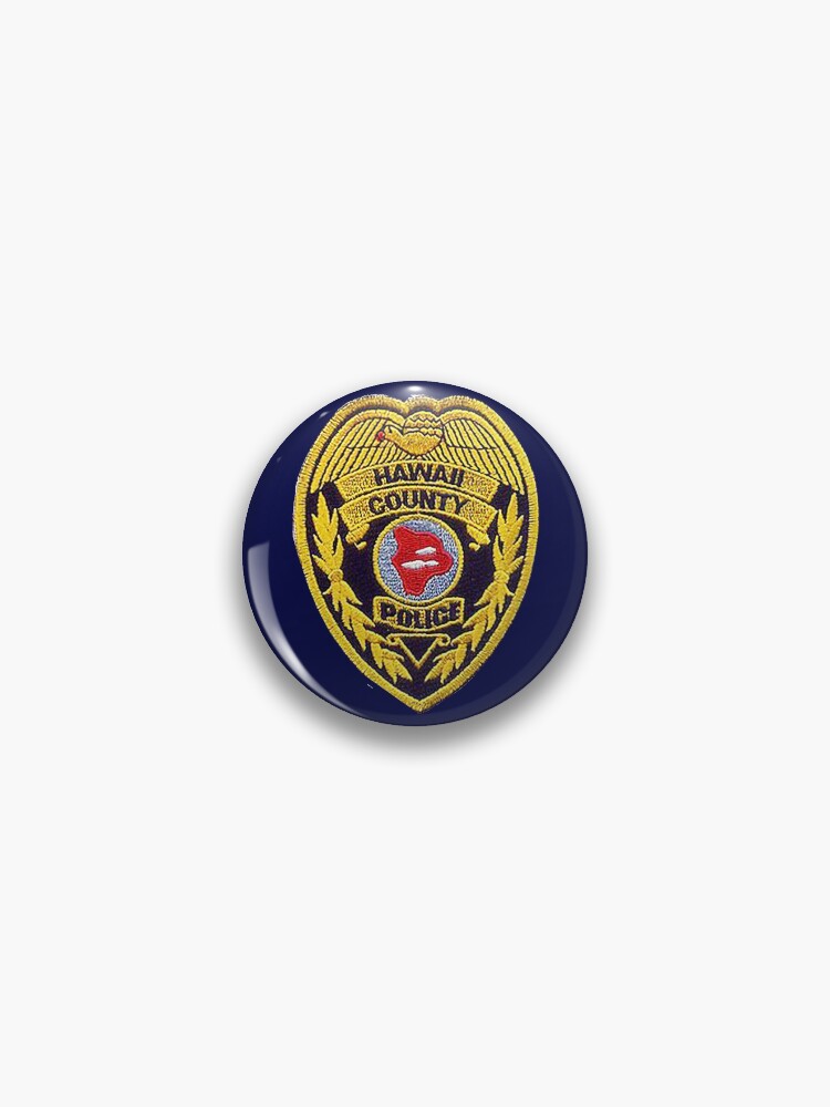 Hawaii County Police Department Badge