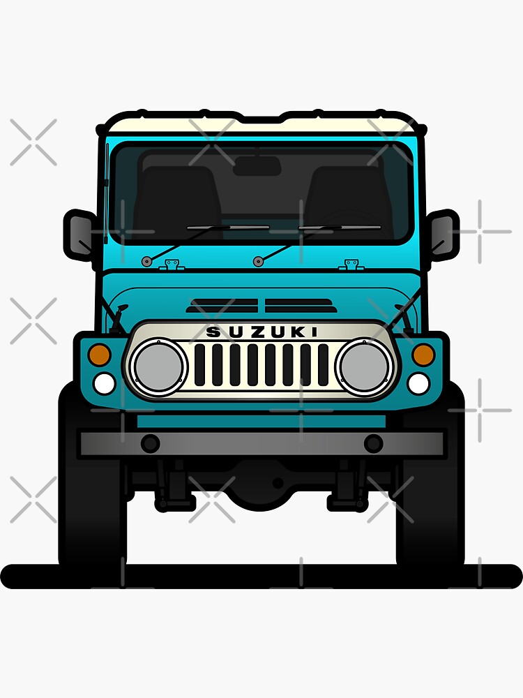 "Small 4x4 vintage Front" Sticker for Sale by mapurito | Redbubble