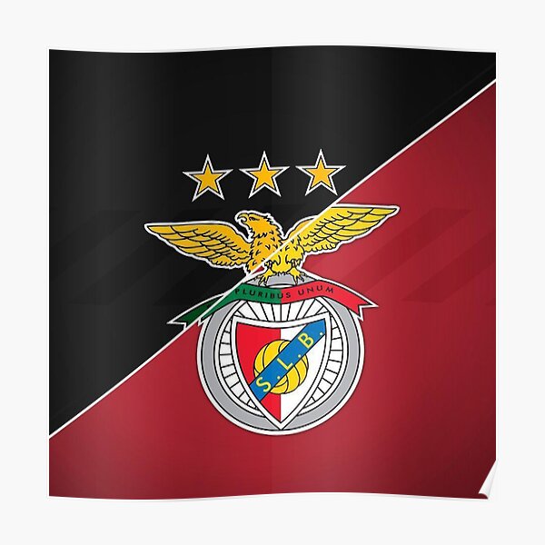 "SL Benfica" Poster by MathijsBolt | Redbubble