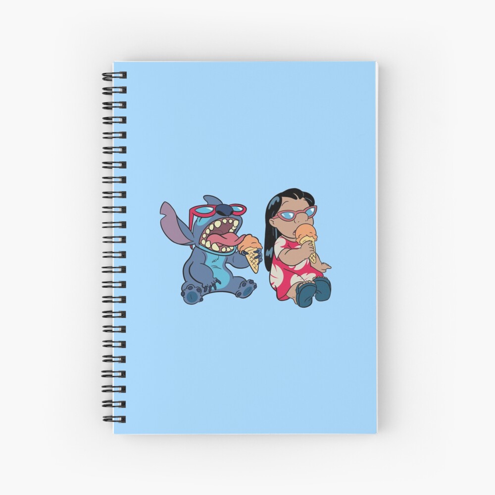 "Lilo and Stitch" Spiral Notebook for Sale by Victoriacai | Redbubble