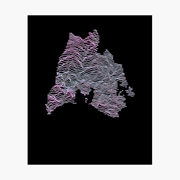 "Nashville Pleasures - Unknown Elevations Retro Minimalist Lines ...