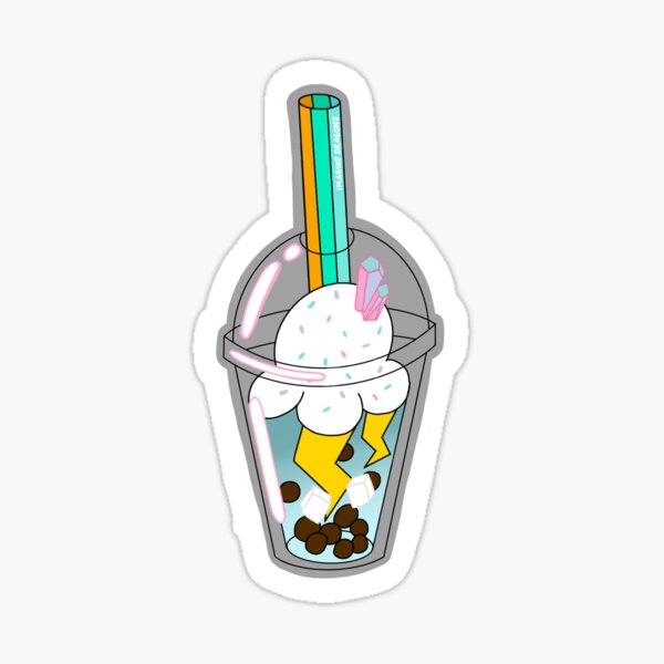 "Imagine Dragons - Thunder Boba " Sticker by cxiaoshuangg | Redbubble