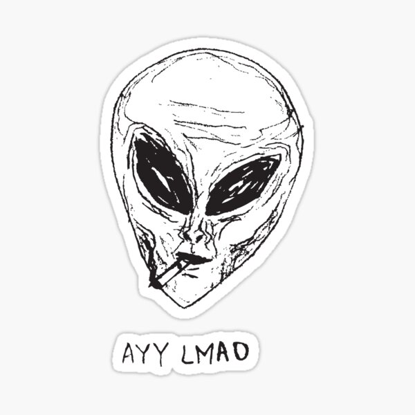 Ayy Lmao Stickers | Redbubble