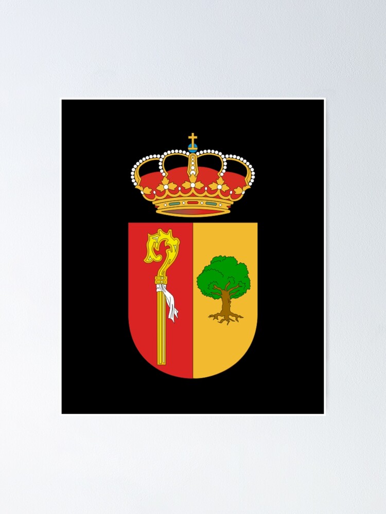 " arona flag coat of arms" Poster for Sale by mikoala50 | Redbubble