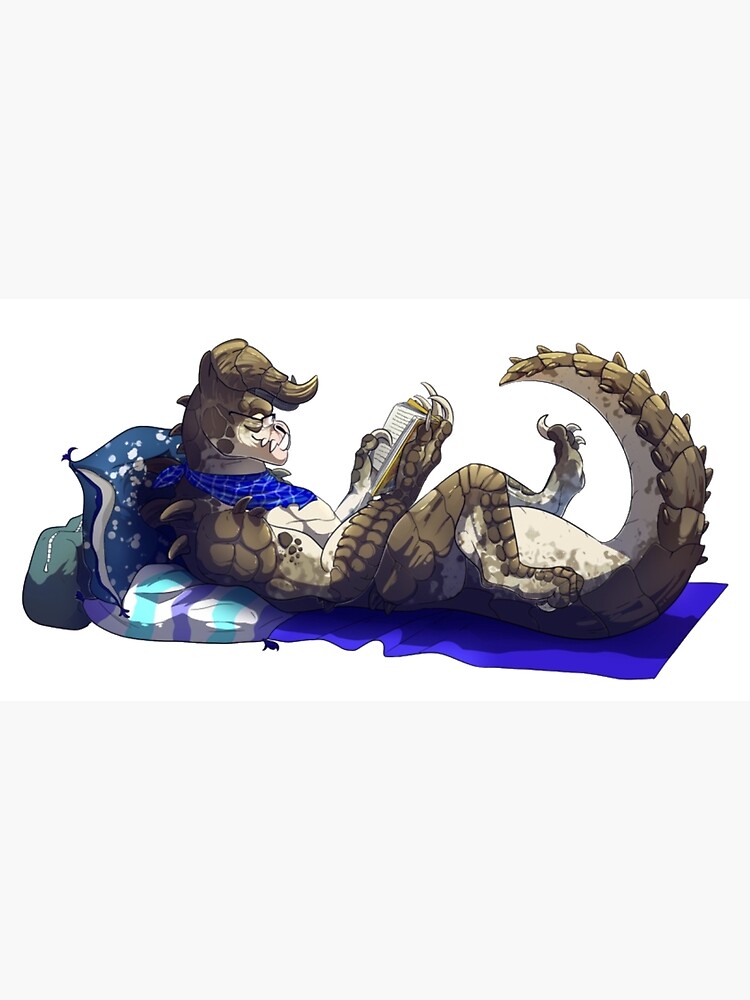 "DeathClaw Reading" Poster for Sale by gruntcooker | Redbubble