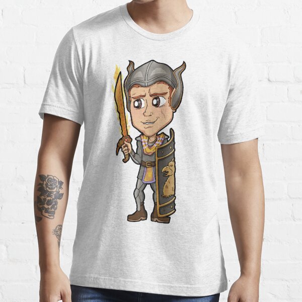 "Baldur's Gate - Khalid the Fighter" T-shirt for Sale by Zphal ...