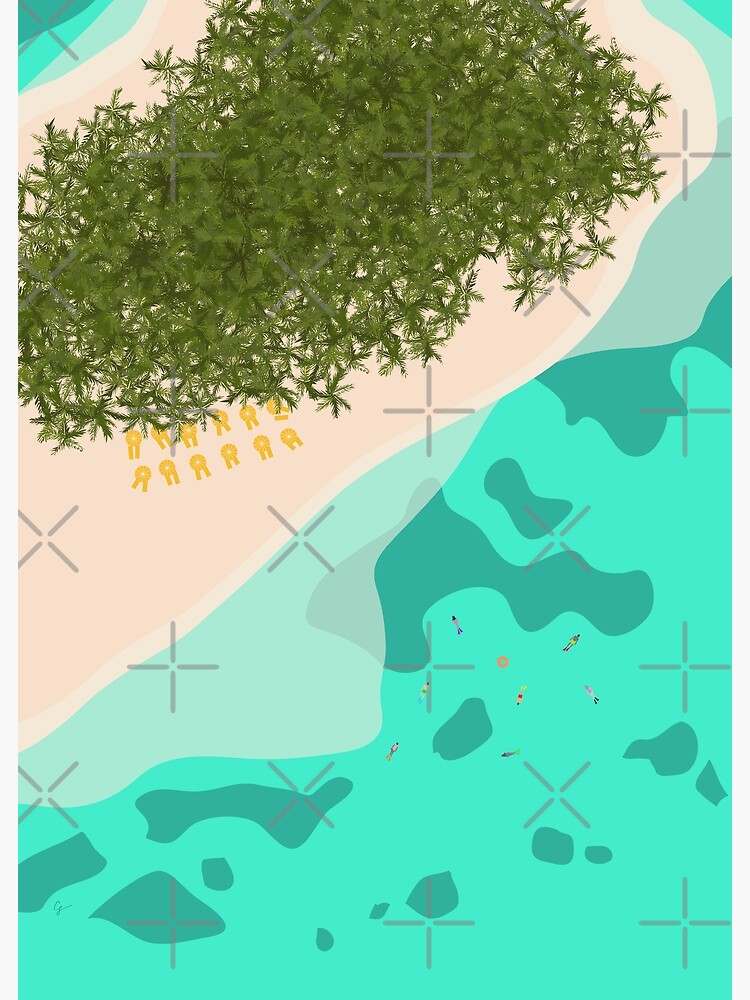 Lámina fotográfica «Isla Managaha, Saipan, Islas Marianas del Norte» de ...