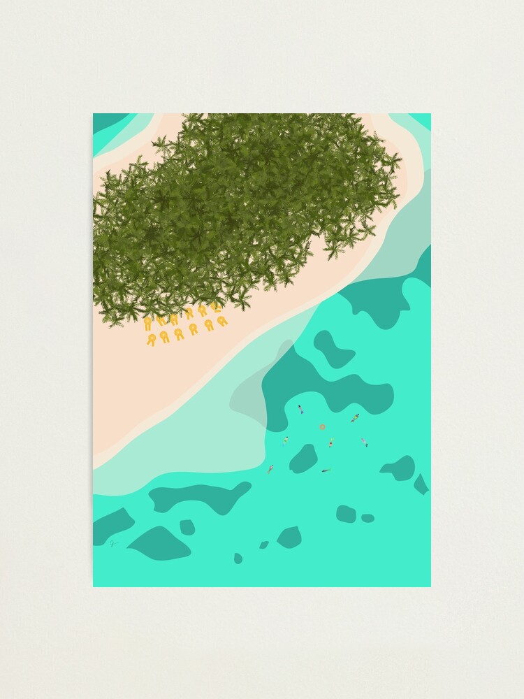 Lámina fotográfica «Isla Managaha, Saipan, Islas Marianas del Norte» de ...