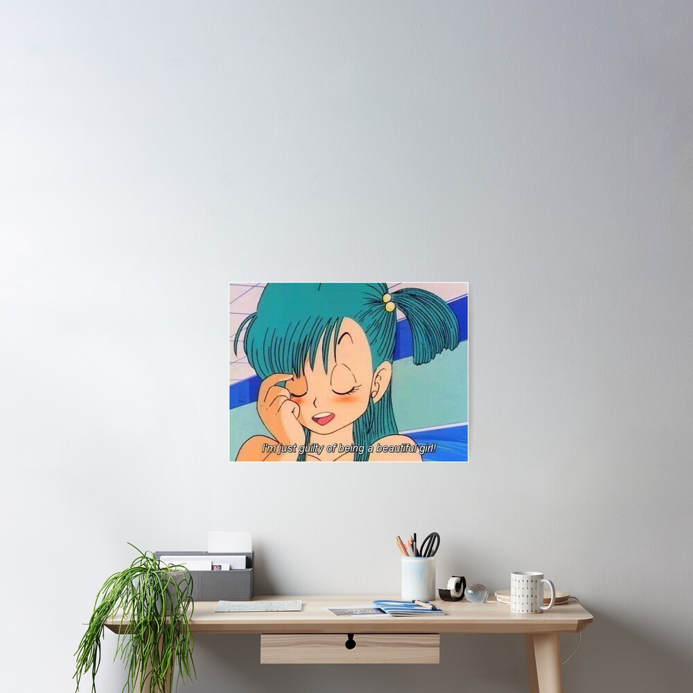 "Bulma Dragon Ball Z " Poster for Sale by DrnDraw | Redbubble