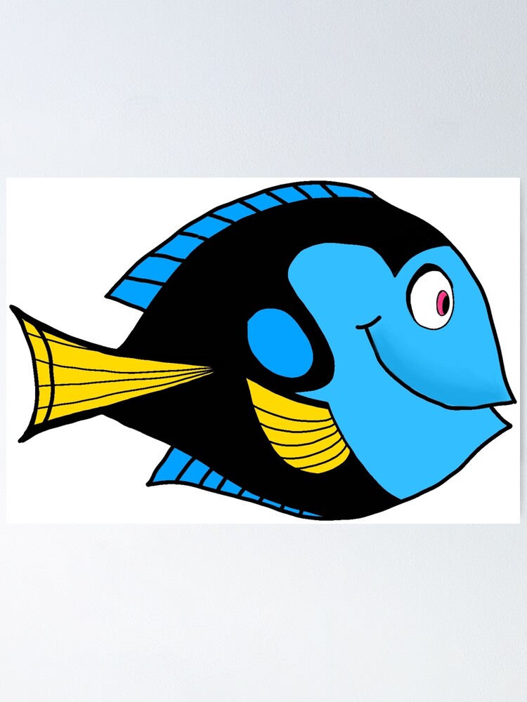 "Dory, Finding Dory, Finding Nemo" Poster by Idethbcn | Redbubble