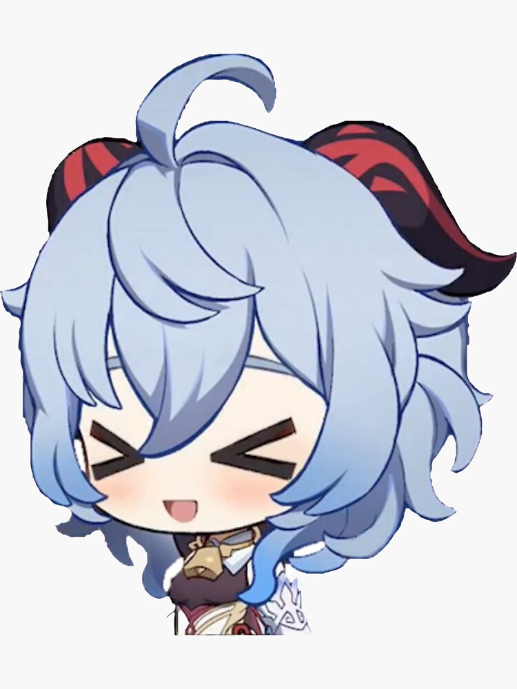"Ganyu" Sticker for Sale by Modud | Redbubble
