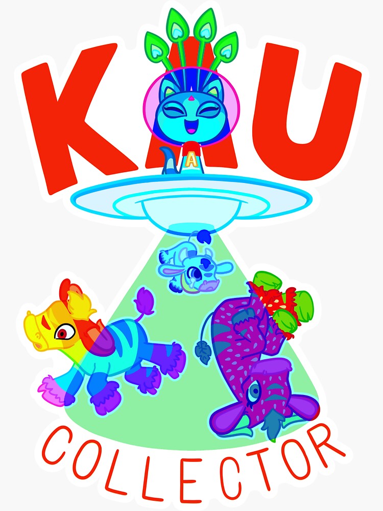 "Kau collector" Sticker for Sale by Girleigh | Redbubble