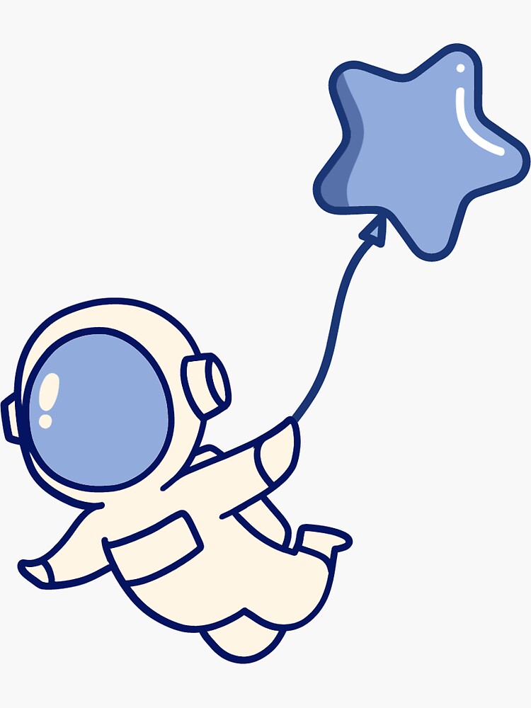 "Floating" Sticker for Sale by Whimsicx | Redbubble