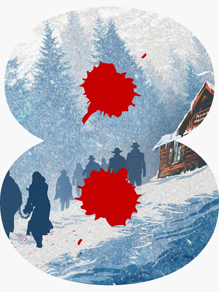 "8" Sticker for Sale by EazyEej | Redbubble