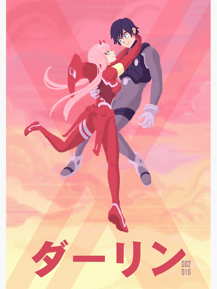 "ZERO TWO DANCE" Sticker by shanastar | Redbubble