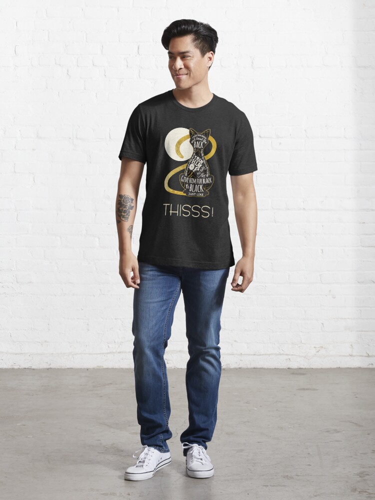 "Hocus Pocus Cat Spell - Just. Like. This!" T-shirt for Sale by ...