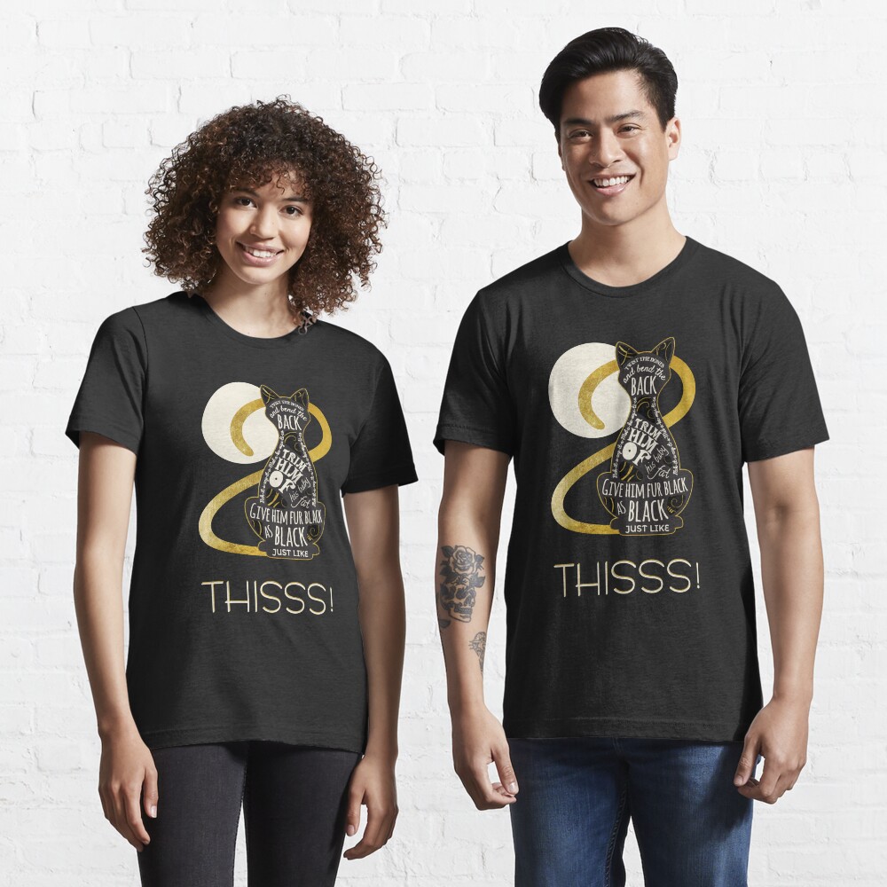 "Hocus Pocus Cat Spell - Just. Like. This!" T-shirt for Sale by ...