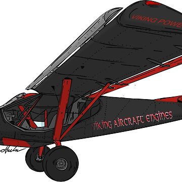 "Zenith 750 Viking Aircraft Engines" Sticker for Sale by Michael Garber ...