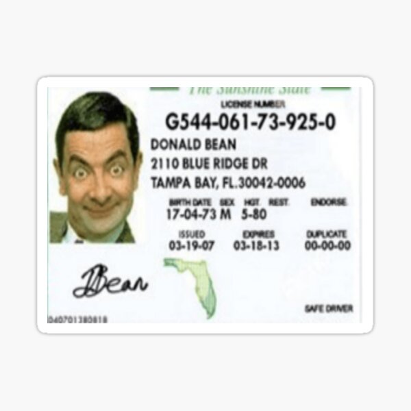 "Mr Bean Calligraphy arts ,Mr Bean" Sticker by twba1 | Redbubble