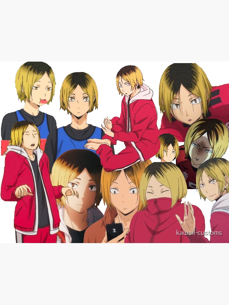 "haikyuu kenma collage" Poster by kawaii-customs | Redbubble