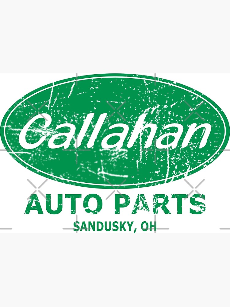 "Vintage Callahan Auto Parts - Professional Quality Graphics" Art Print ...