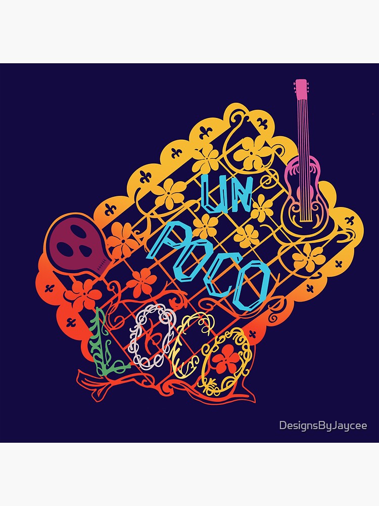 "Coco, Un Poco Loco" Sticker by DesignsByJaycee | Redbubble