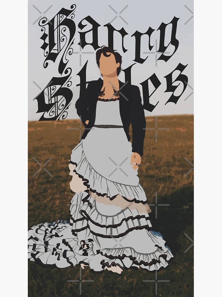 "harry styles vogue" Sticker for Sale by maryamzaiid | Redbubble