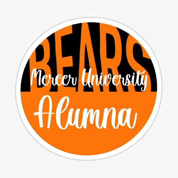 "Mercer University Alumna" Sticker for Sale by pumpkinpatch212 | Redbubble