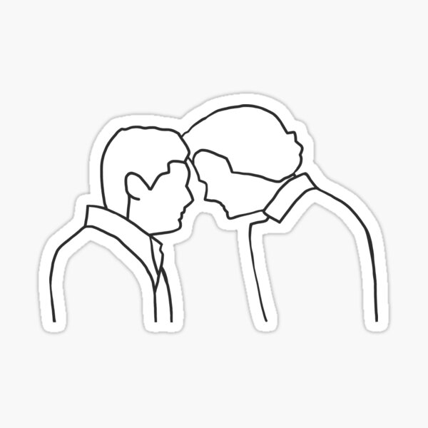"sam and dean minimalist , dean death barn scene forehead touch ...