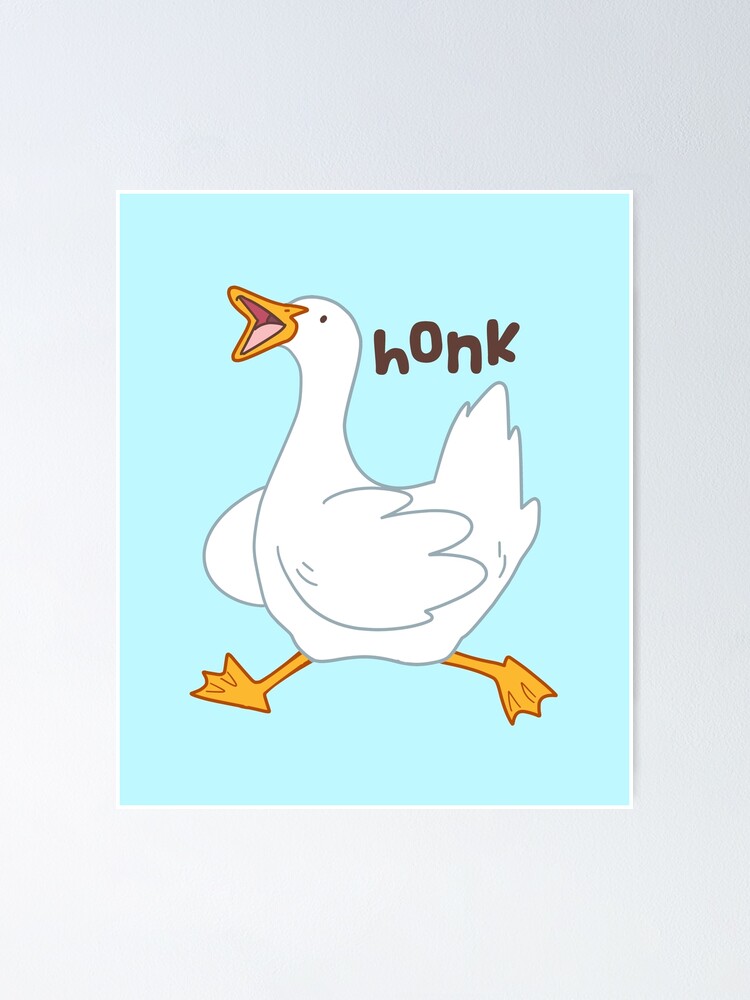 "Duck Honk" Poster for Sale by KadyIllustrates | Redbubble