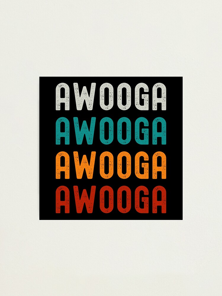"Awooga, meme" Photographic Print for Sale by ds-4 | Redbubble