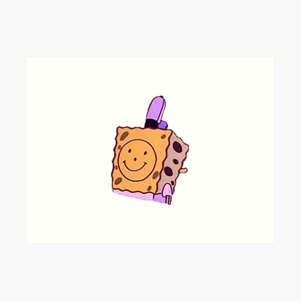 "Spongebob Smiley Face" Art Print by martimmendes | Redbubble