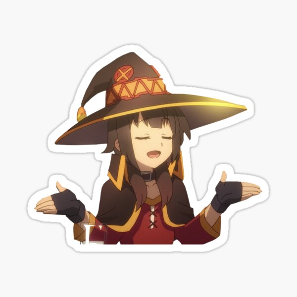 "Megumin - Konosuba" Sticker by Zen20 | Redbubble