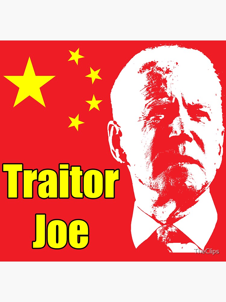"Traitor Joe" Sticker for Sale by TheClips | Redbubble