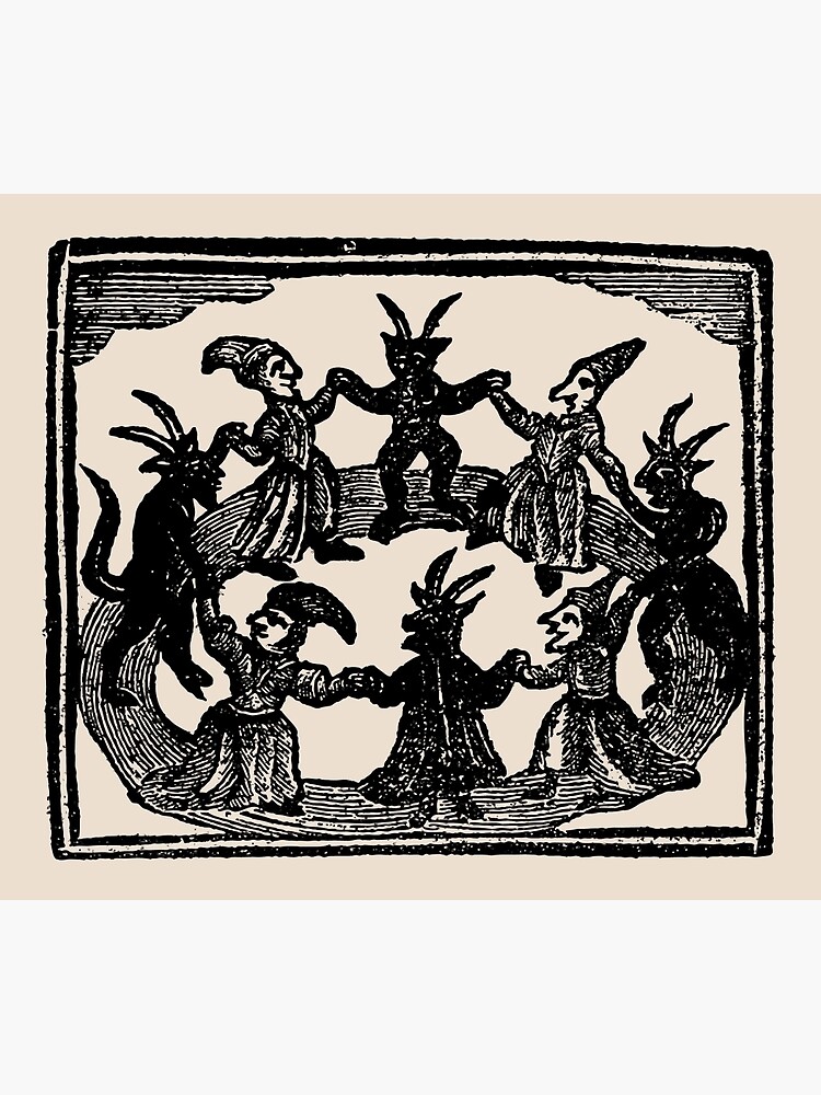 "Witches Circle Dance" Art Print for Sale by Bela-Manson | Redbubble