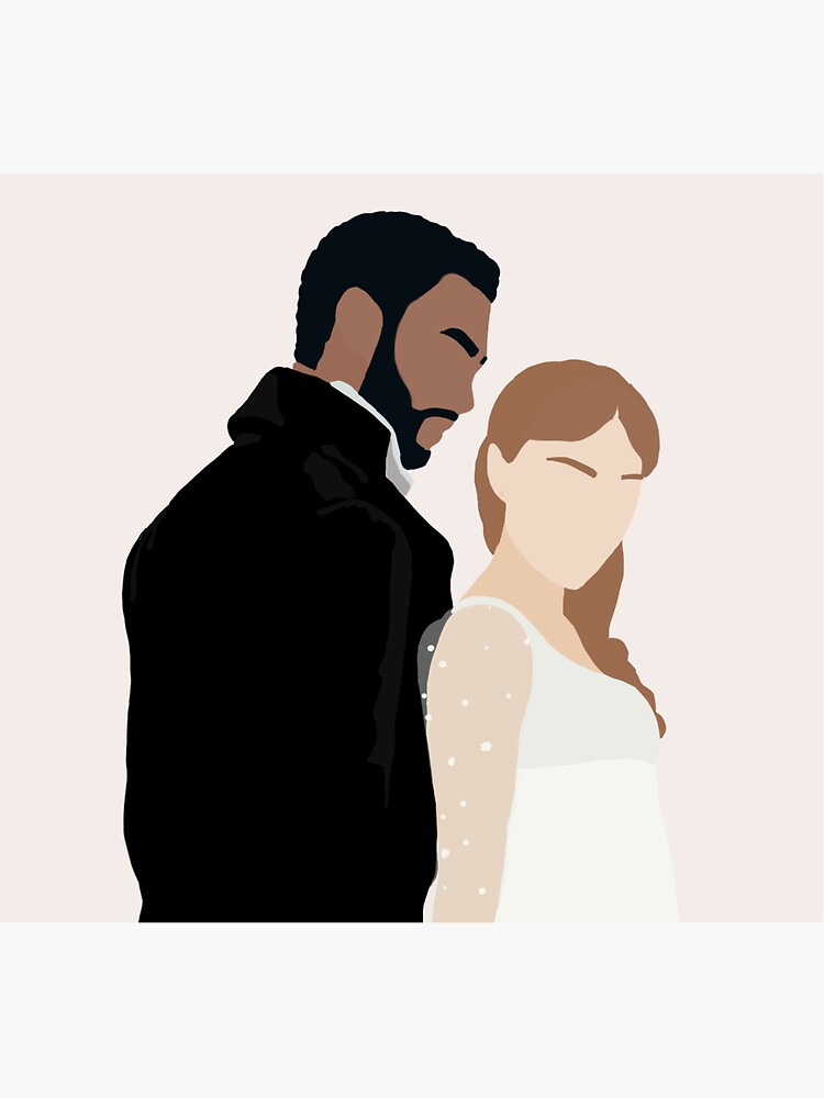 "Bridgeton - Duke and Daphne " Sticker for Sale by Holly-Rose-Art ...
