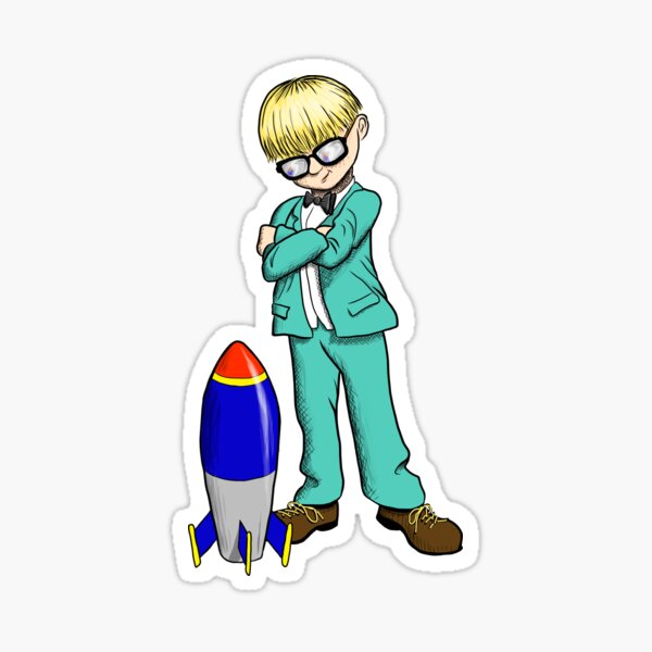 "Jeff from Earthbound in Comic Book Style" Sticker for Sale by ...