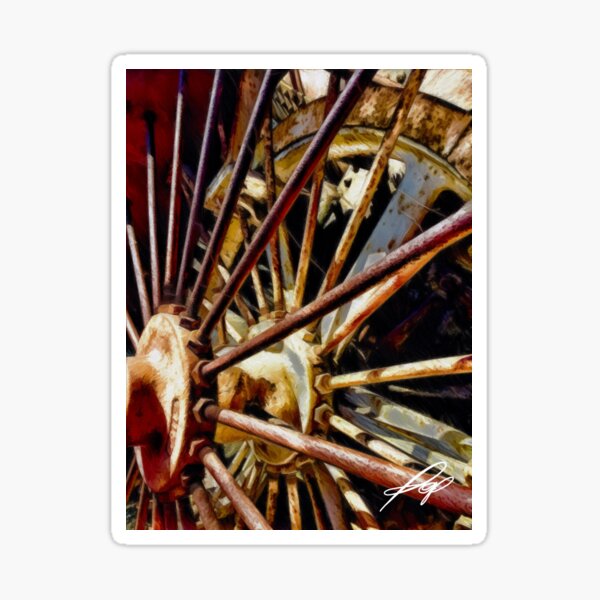 "Done Spinning" Sticker by csternfels | Redbubble