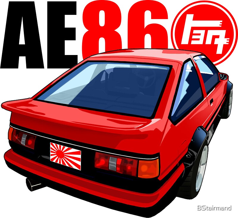 Ae86: Stickers | Redbubble
