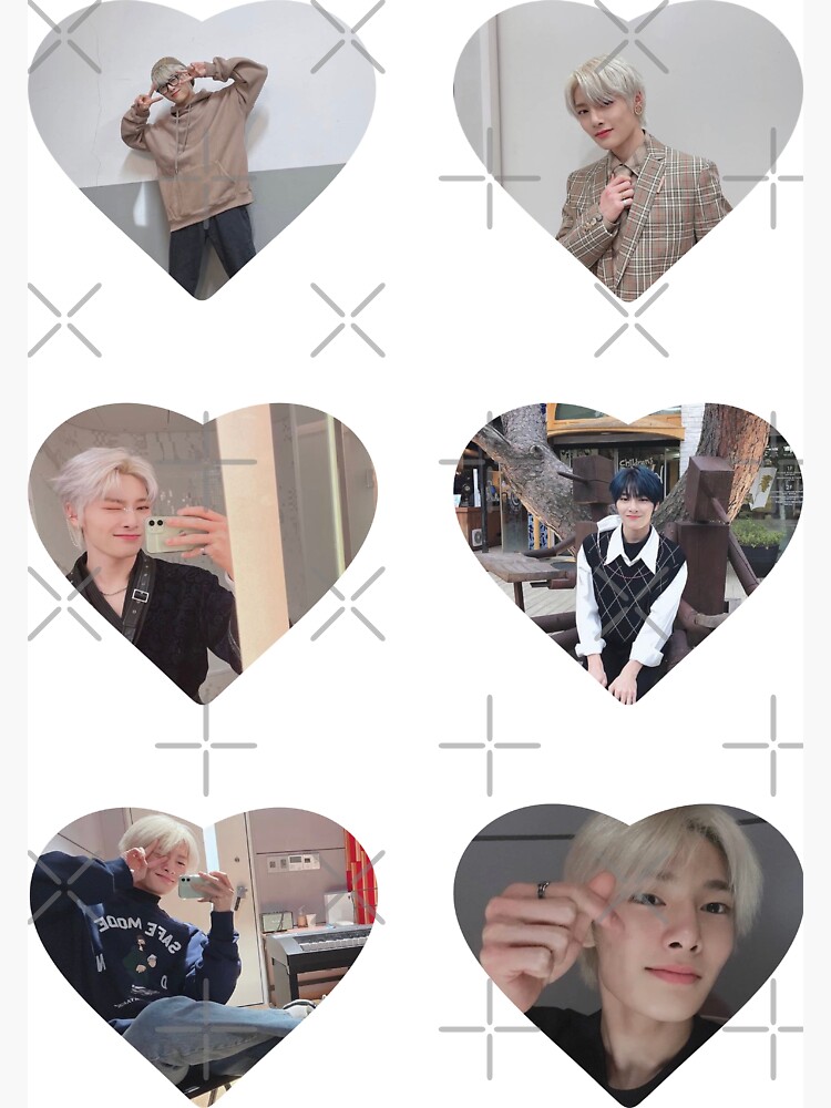 "jeongin sticker pack" Magnet for Sale by marisaurban | Redbubble