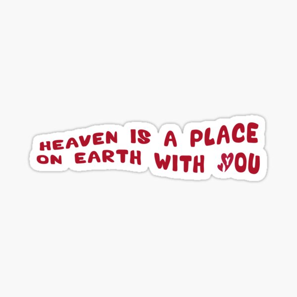 "it's you it's you it's all for you" Sticker for Sale by spqrkz | Redbubble