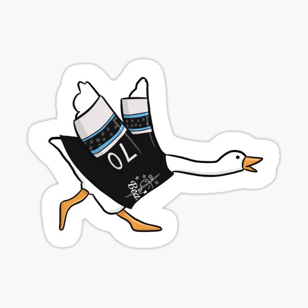"buffalo beauts goose " Sticker for Sale by corwin-chaos | Redbubble