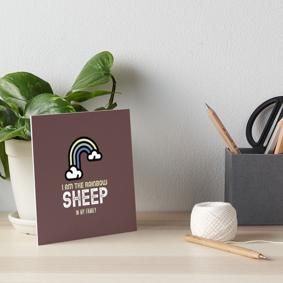 "LGBT Design" Art Board Print by kinglybeards | Redbubble