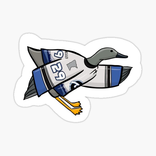 "Minnesota whitecaps grey duck " Sticker for Sale by corwin-chaos ...