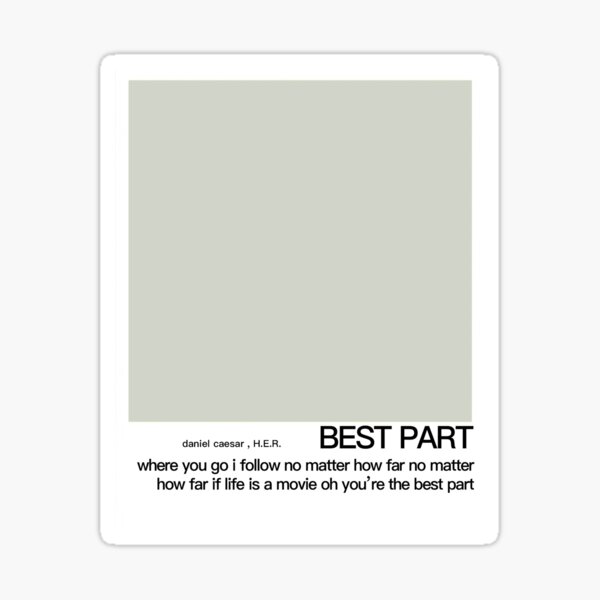 "Best Part - PANTONE SWATCH" Sticker for Sale by ethelabel | Redbubble