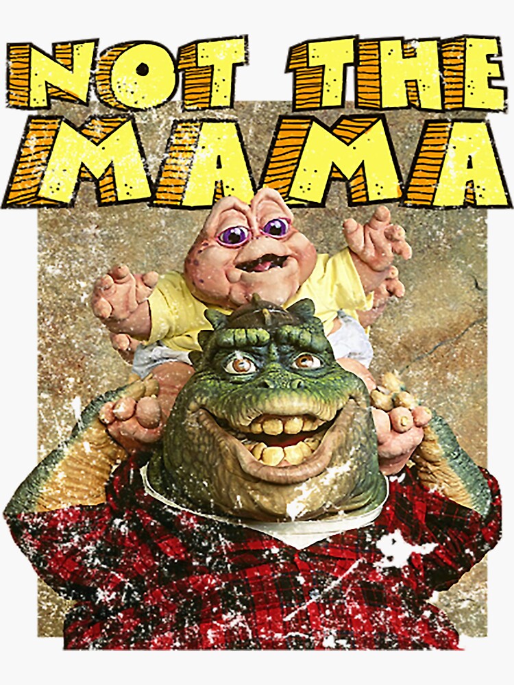 "Not The Mama" Sticker for Sale by KobyFeldmos | Redbubble