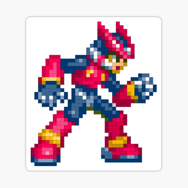 "Zero Sprite" Sticker for Sale by SonicRebirth | Redbubble
