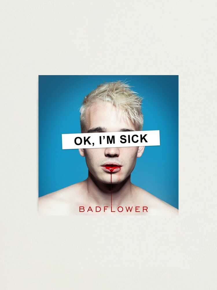 "Badflower Album - Josh Katz" Fotodruck von diegoabero | Redbubble