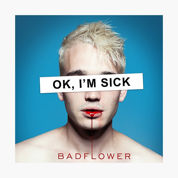"Badflower Album - Josh Katz" Fotodruck von diegoabero | Redbubble